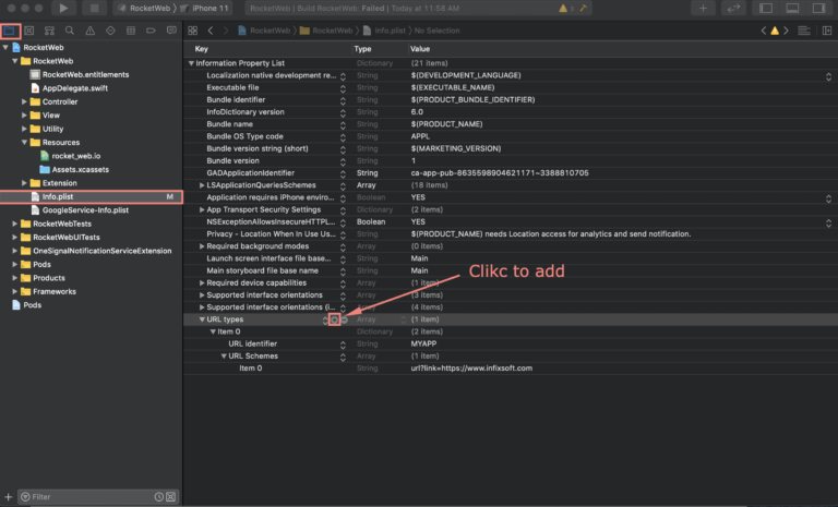 How to add a deep link on RocketWeb | iOS | Rocketweb