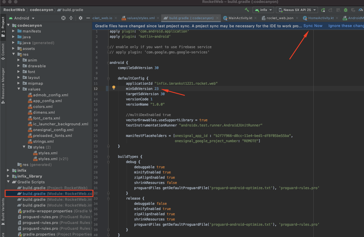 How to change the status bar color? | Rocketweb